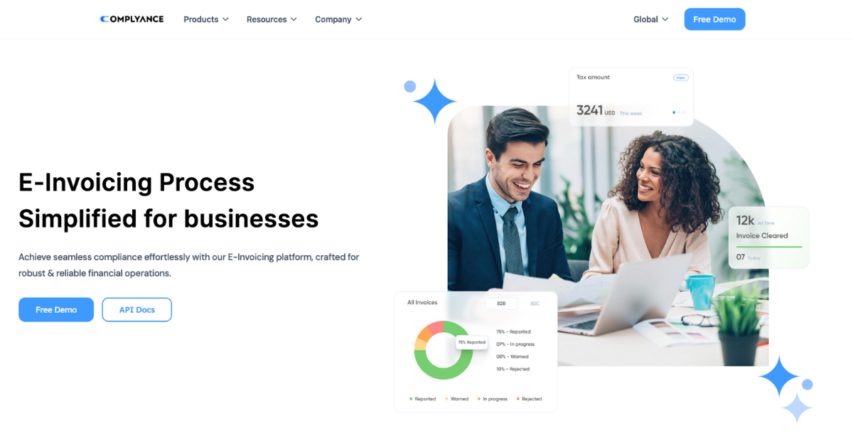 Complyance: #1 Global E-invoicing compliance platform